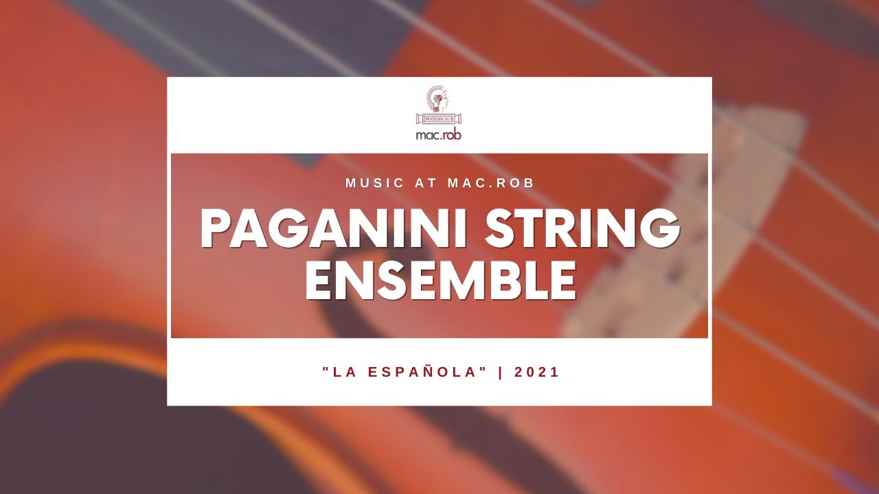 Music At Mac.Rob | Paganini String Ensemble | 2021