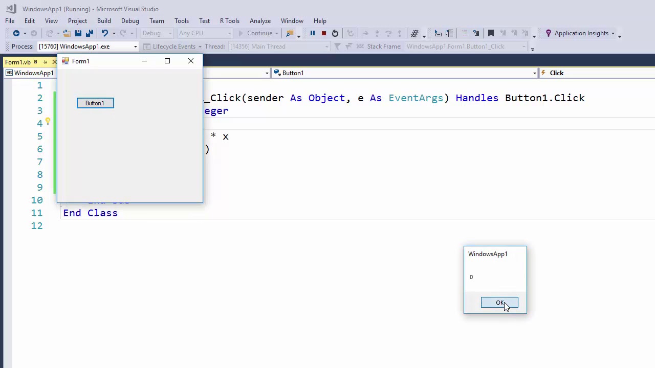 Visual Basic Programming - Errors and Debugging