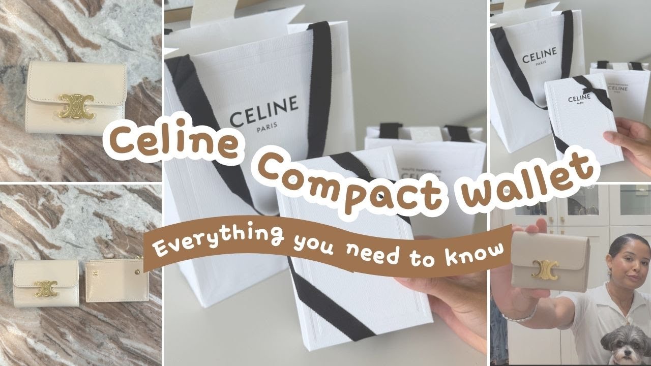 Celine Compact Wallet | Unboxing Celine
