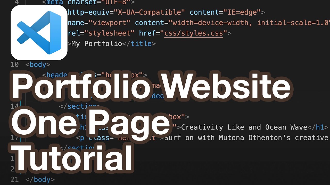 Free Website Portfolio GitHub Pages Tutorial