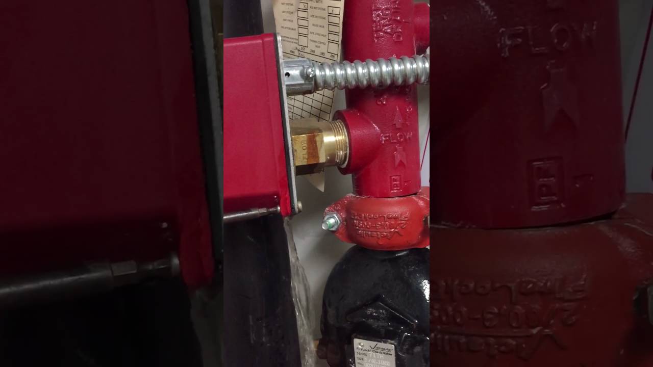 Flow switch leak