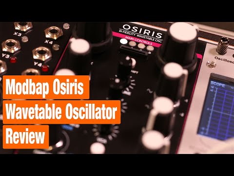 Modbap Modular Osiris Wavetable Oscillator 2020 Black | Reverb