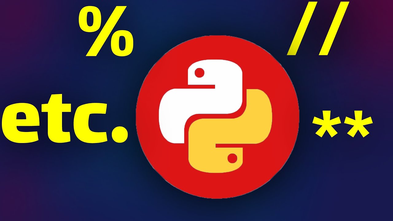 Arithmetic Operations in Python - Python Tutorial for Beginners #2