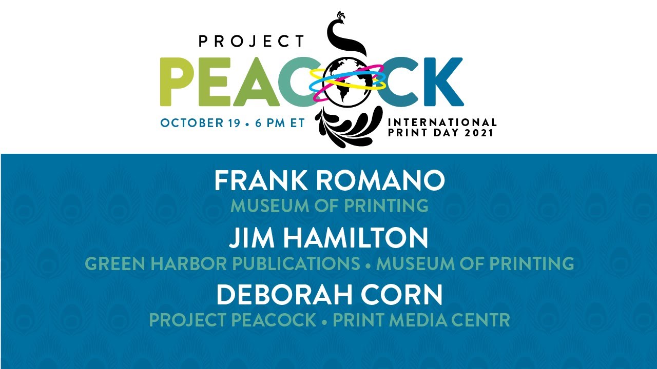 International Print Day with Frank Romano and Jim Hamilton