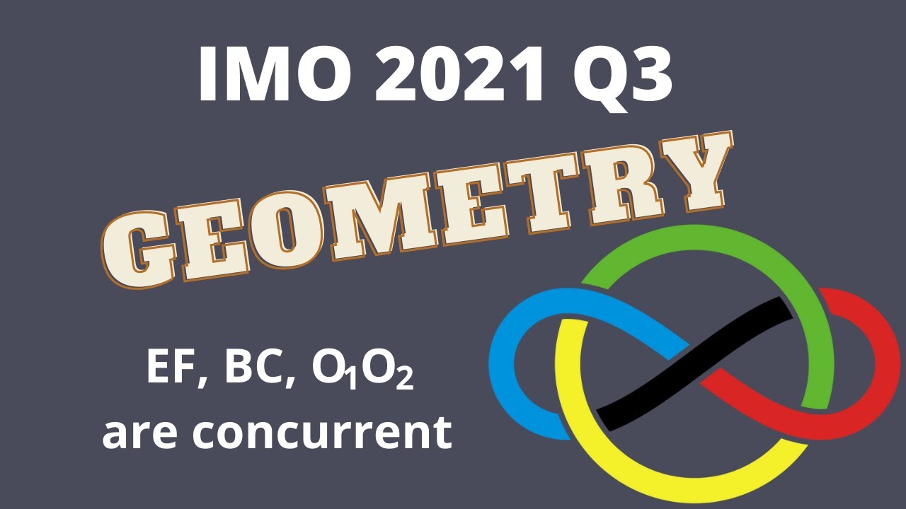 International Math Olympiad 2021 - Problem 3: It's a GEOMETRY !