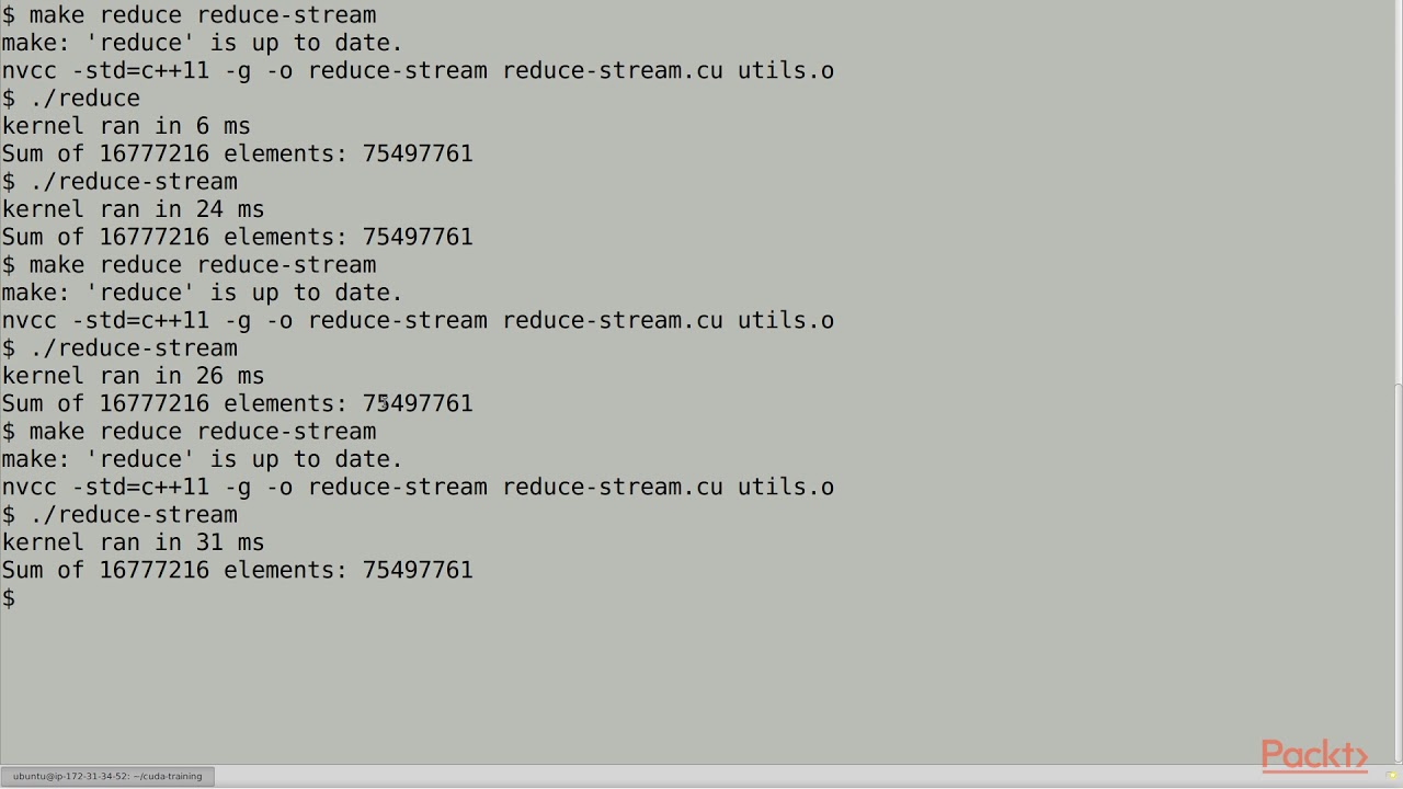 Learning CUDA 10 Programming : Concurrency and Streams | packtpub.com