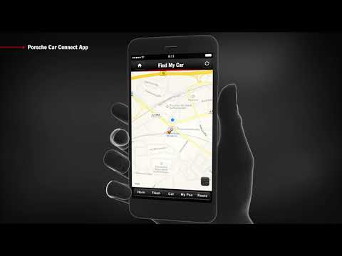 How to Video Porsche Car Connect App