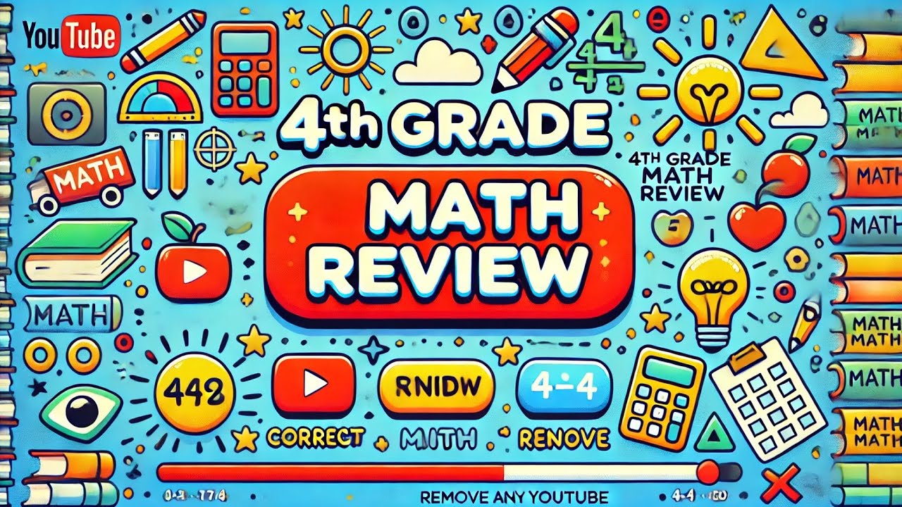4th GRADE MATH REVIEW in ONE HOUR