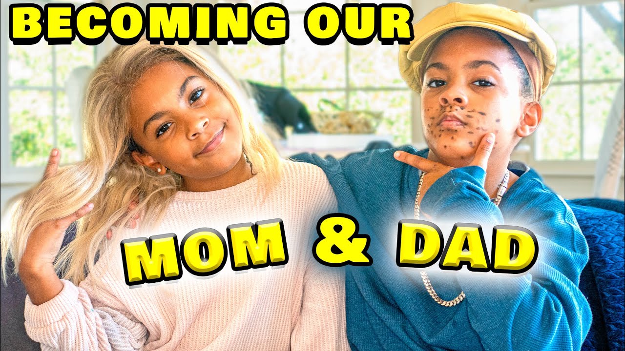 The Ultimate Parent Transformation! ✨ (Our First Official Identity Swap!)