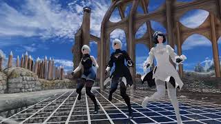 2B danced 'girls' - YoRHa 2B Attire - TBD at Skyrim Special Edition ...