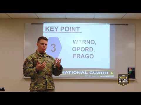 The IAARNG Writing Style instructed by SSG Bush