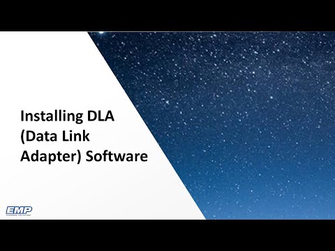 Installing DLA Software