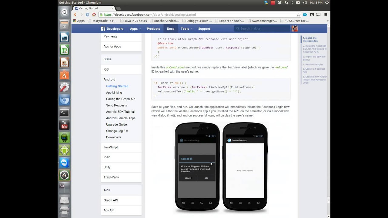 Android Facebook SDK Getting Started