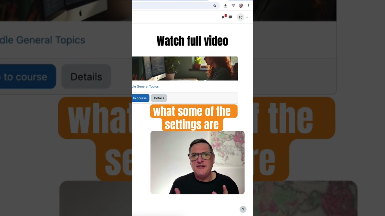 Discover the all important preference settings in Moodle. #tips #tutorial #moodle