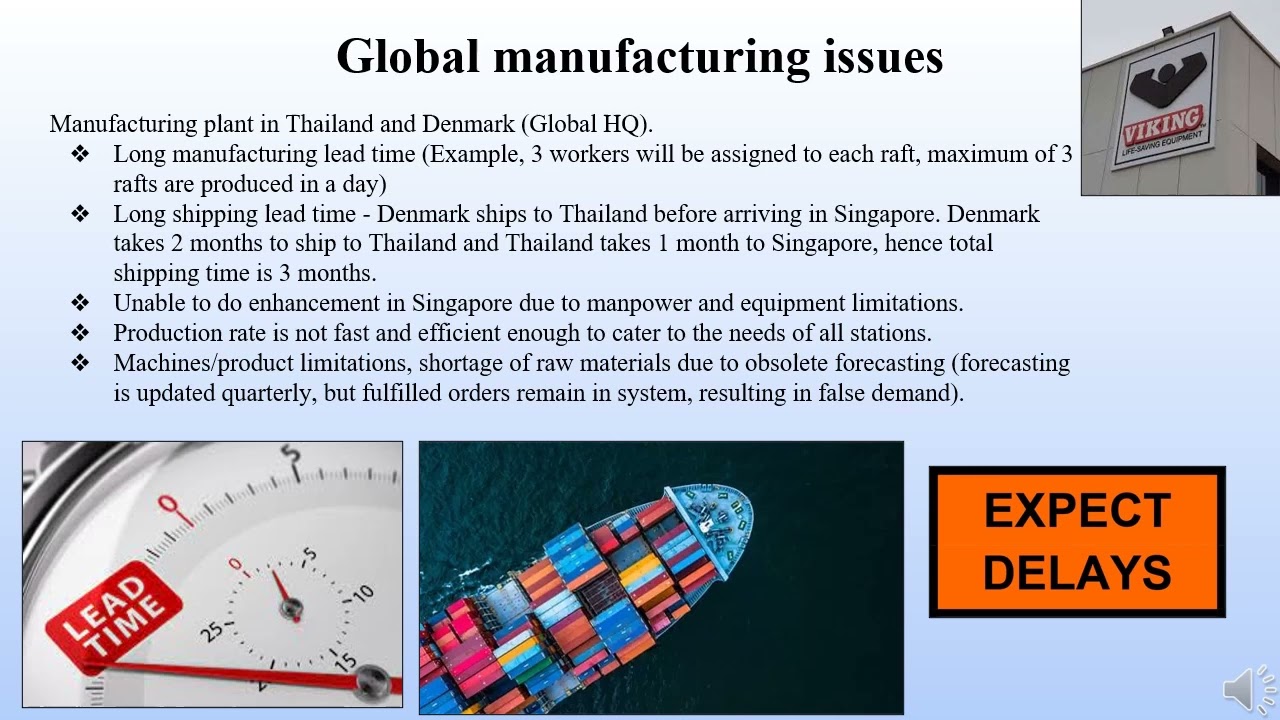 OM assignment on 3 Operation Management Issues - Team A