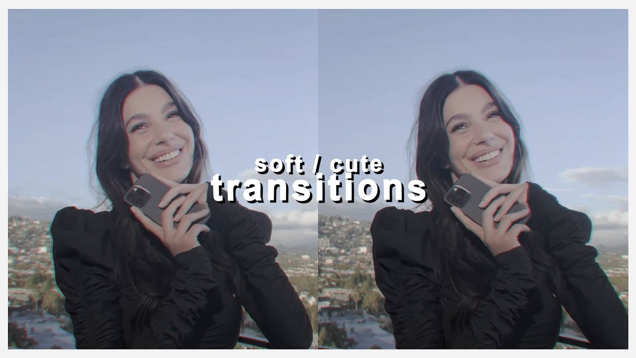 soft/ cute transitions for edits - after effects tutorial | klqvsluv
