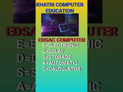 EDSAC COMPUTER 🖥️ #viral #computer #shorts