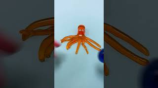 (T) 4.75" Stretch Sticky Octopus