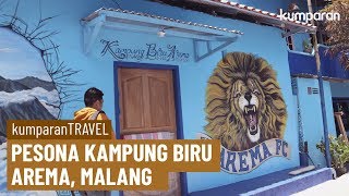 Kampung Biru Arema: Dulu Kumuh Kini Jadi Lokasi Wisata Baru | kumparan.com