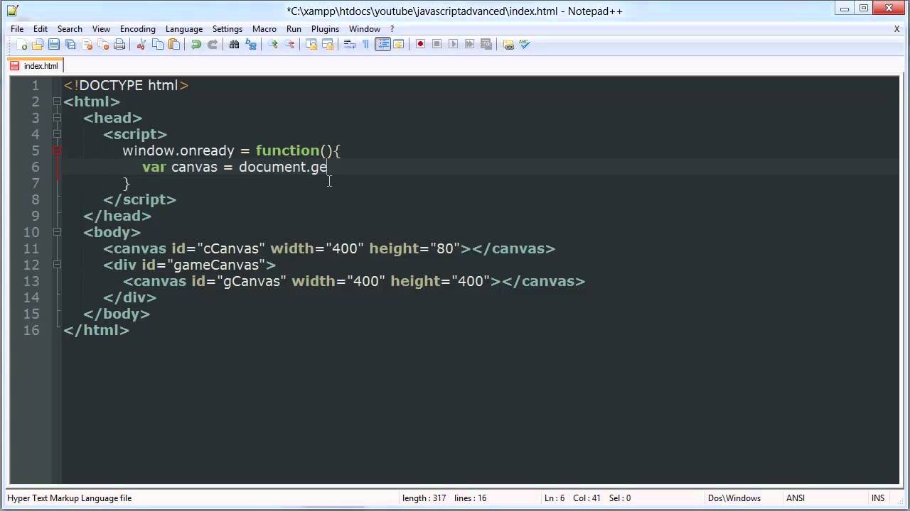 Introduction - Minesweeper JavaScript & Canvas Game Development Tutorial 1