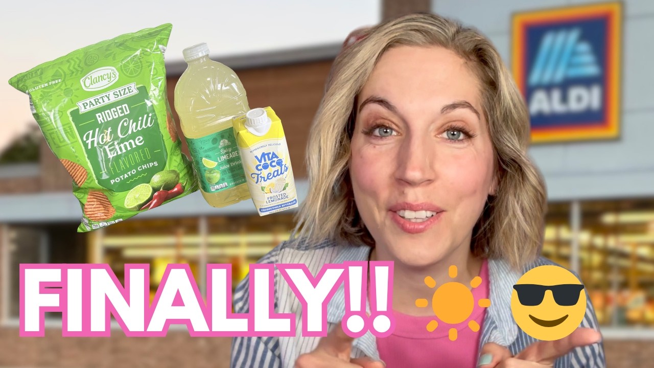 ALDI Says it's SUMMER! | Weekly Grocery Haul 👏