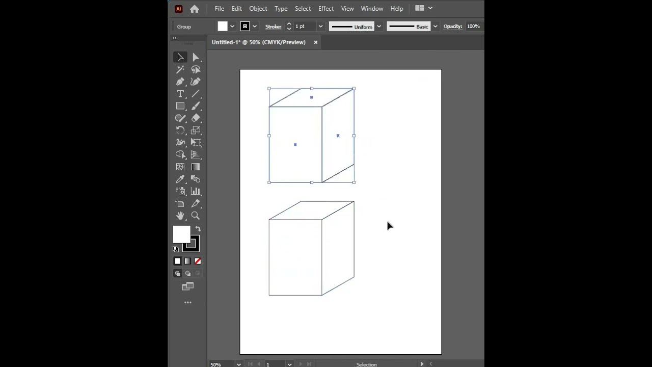 How to Create Box in Illustrator