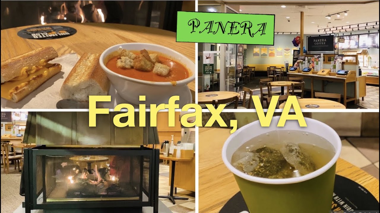 🇺🇸Virginia《Fairfax Towne Center🍵🥪🫕Panera Bread》