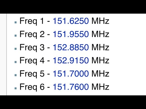 Voice Inversion Scrambled Comms Secure Voice 151.700 MHz NFM Business Band Itinerant Frequency