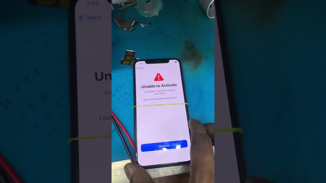 iPhone unable to activate an update is required solution iPhone X xs 11 13|pro 7plus 12|pro