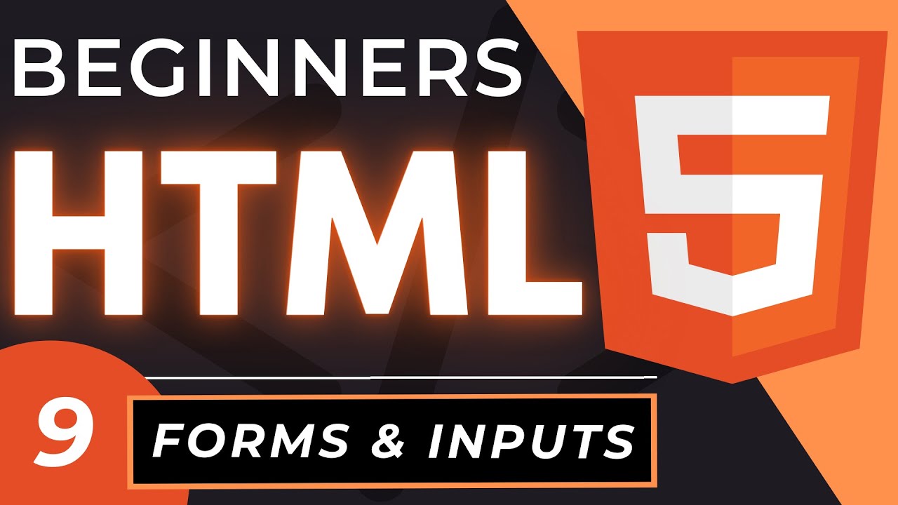 HTML Forms and Inputs | HTML5 Tutorial for Beginners