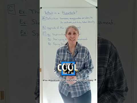 What is a Hyperbole? Improve Your English Conversation and Writing Tips #shorts