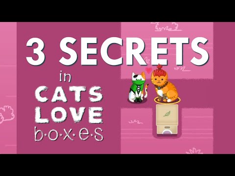 Steam Community :: Video :: 3 Secrets in CATS LOVE BOXES Hidden Costumes, Cat Language & "The ...