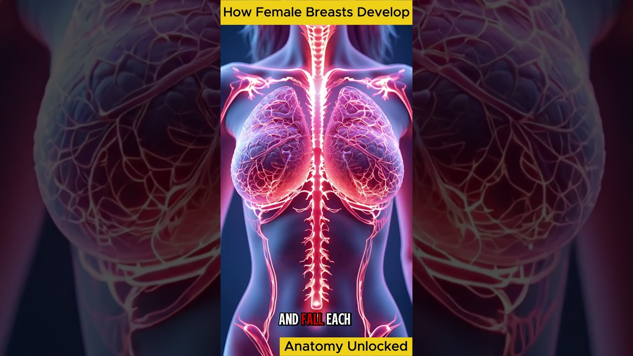 How Female Breasts Develop After Puberty | Scientific 3D Anatomy Educational Video