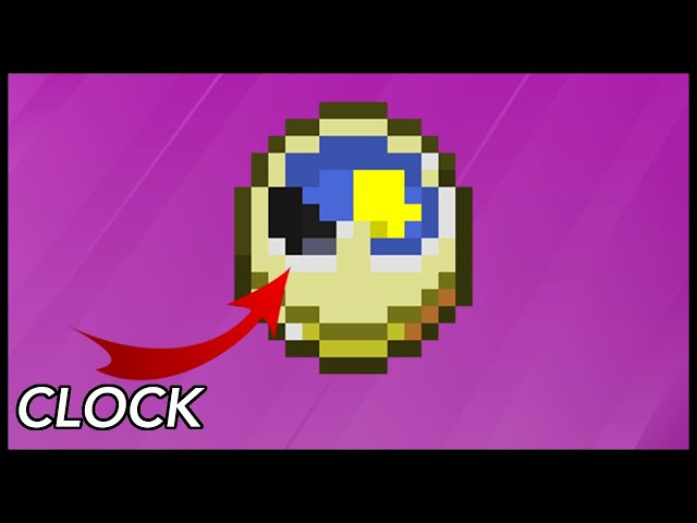 The clock in Minecraft: Everything there is to know