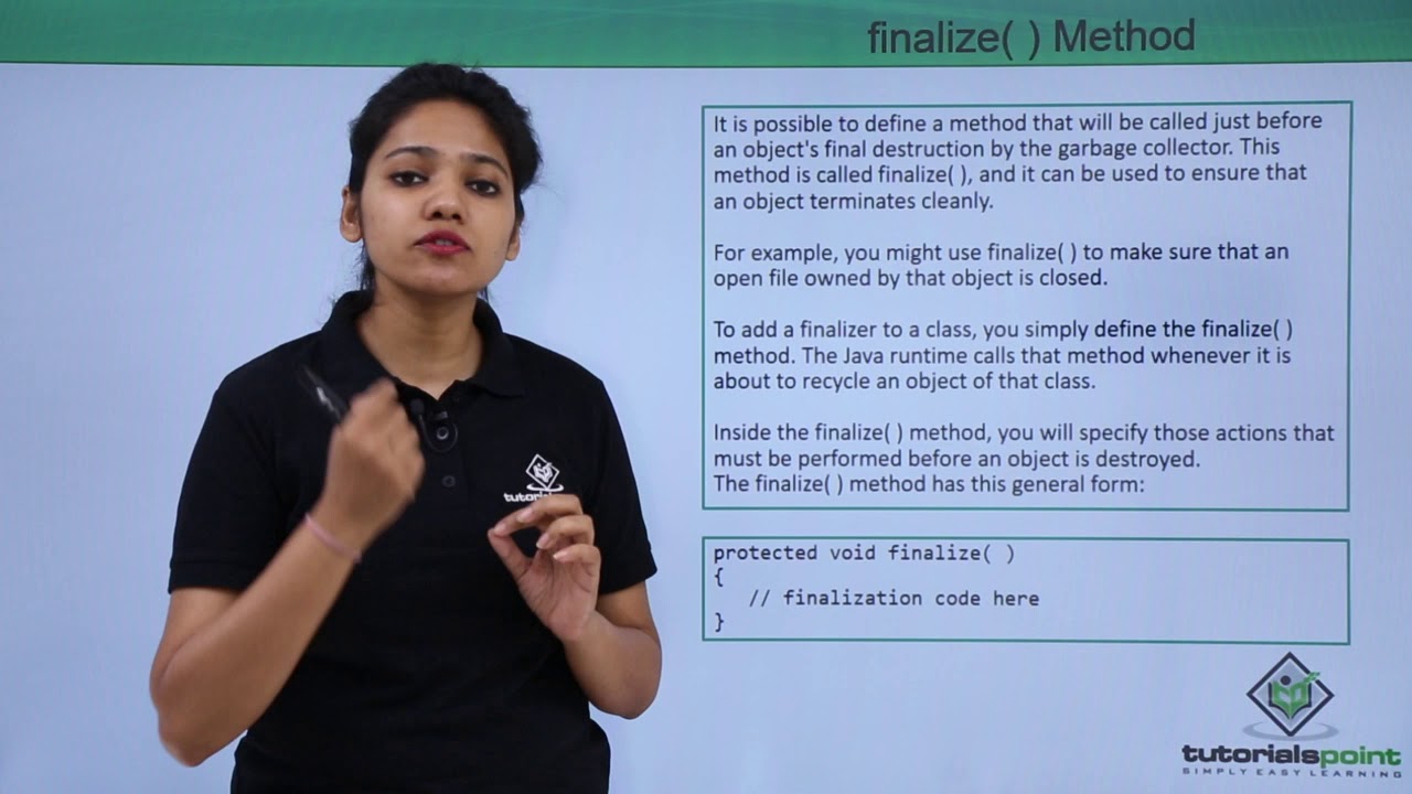 Java - Finalize Method