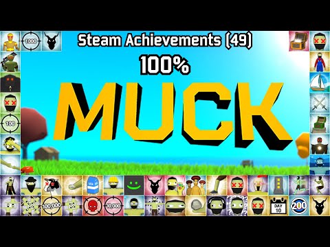 Steam Community :: Video :: Muck | Steam Achievements (49), 100%