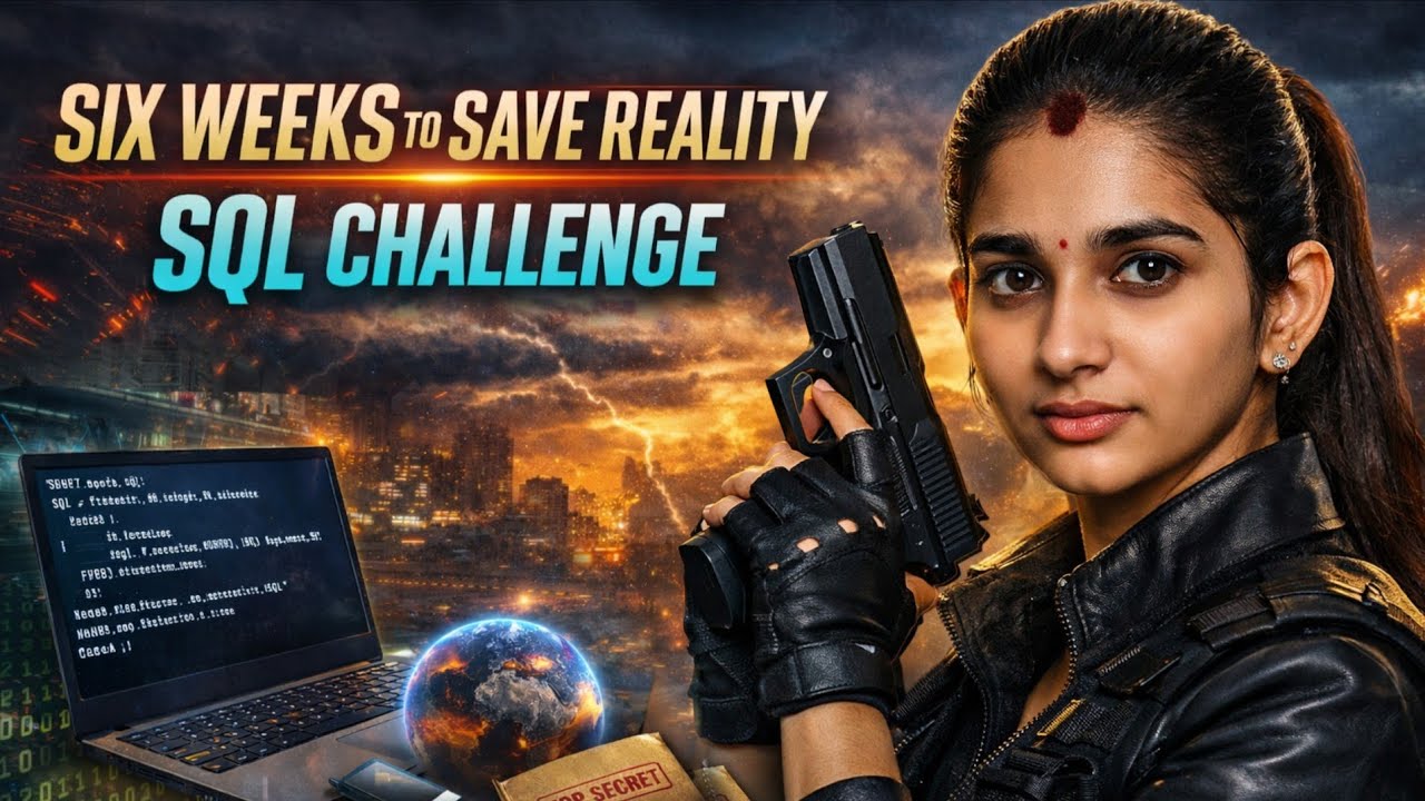 SQL Case Study: Six Weeks to Save Reality | Data Analyst Storytelling Project  | DigitsNData
