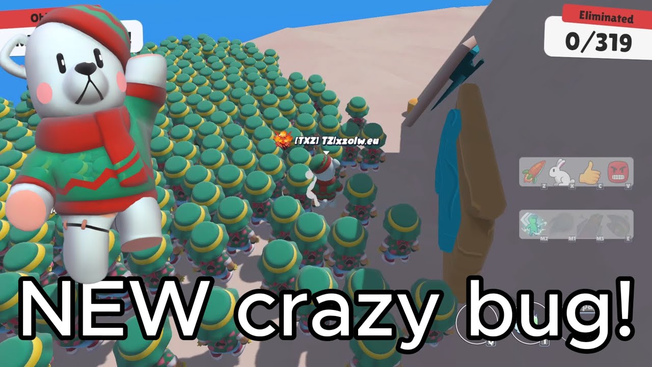 New crazy bug in stumble guys TUTORIAL!