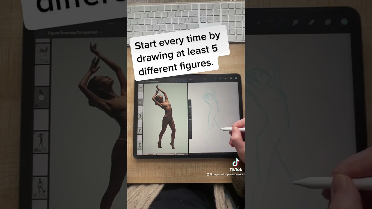 How To Improve Your Drawing + PDF with Poses to Draw