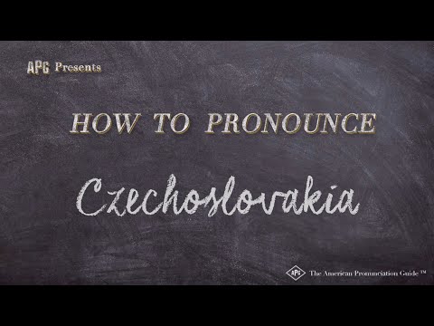 How to Pronounce Czechoslovakia (Real Life Examples!)