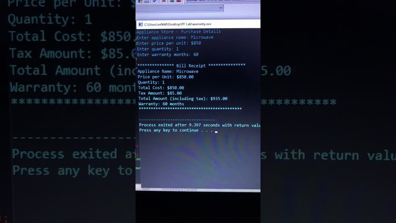 appliance bill c++ #code #codemasters #coders #coderstokyo #coding #codinglife #codingninja #cpp