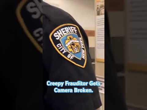 Creepy David Gets His Camera Broken By NYPD.