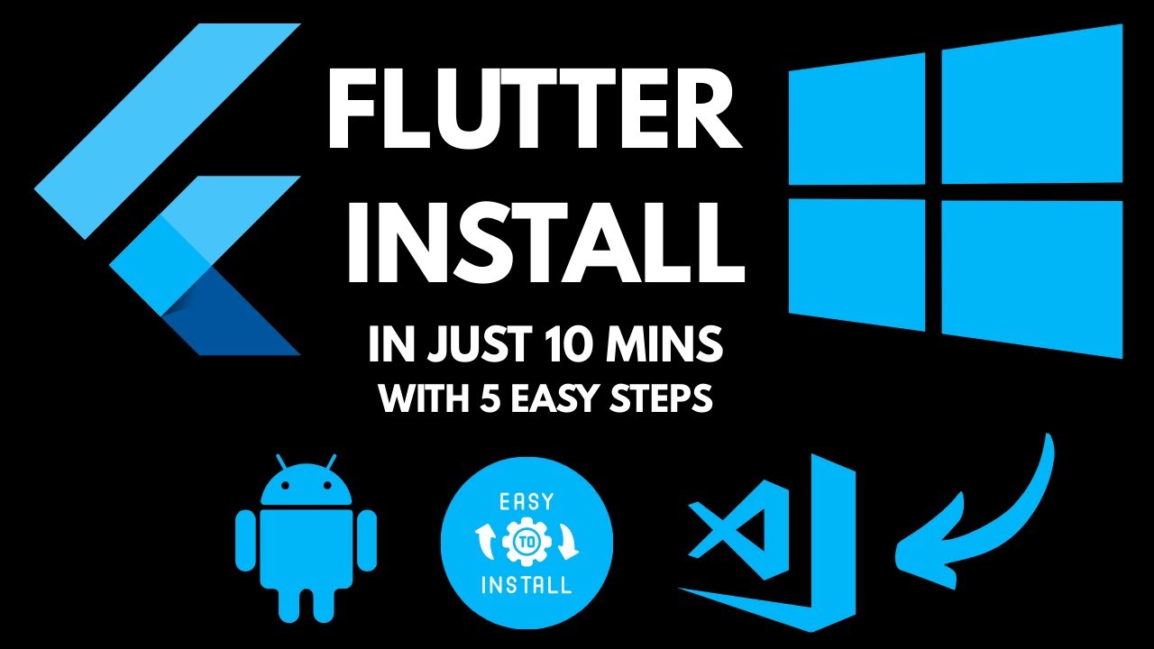 Complete Flutter Installation Guide 2025 | Install Flutter, Android Studio & VS Code Step by Step