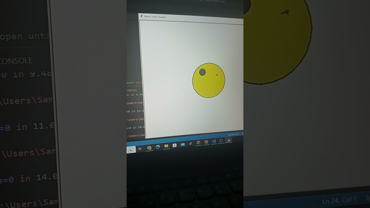 DRAW EMOJI WITH PYTHON | TURTLE TUTORIAL | PYTHON PROGRAMMING