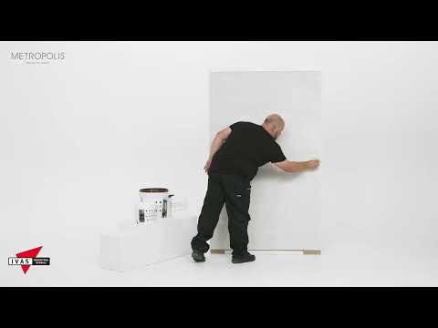 Natural lime-based plaster Travertino effect - Materia Romana - Ivas