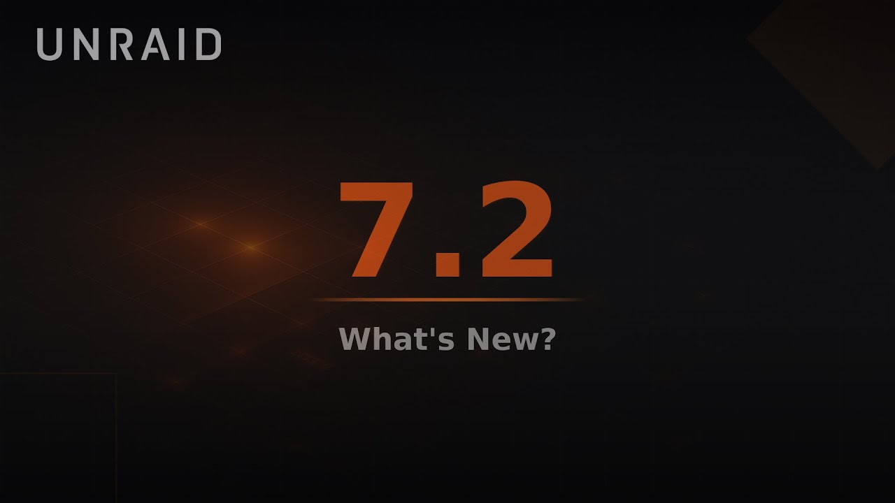Unraid 7.2 is here: Responsive WebGUI, RAIDZ Expansion, Built-In API, expanded FS support and more!