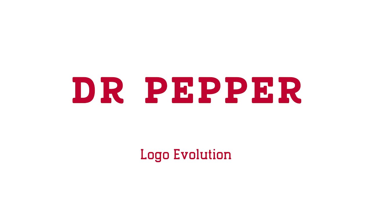 Logo History - Dr Pepper Logo Evolution