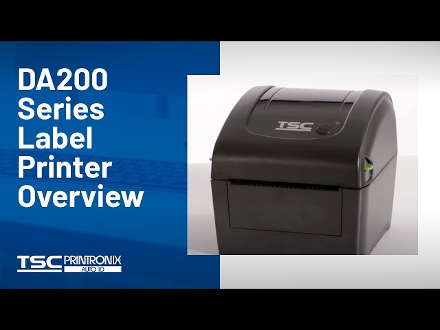 Barcode Label Printers - TSC DA-210 DESKTOP BARCODE PRINTER ...