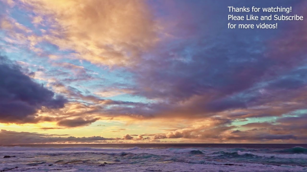 HD Ocean Sunset