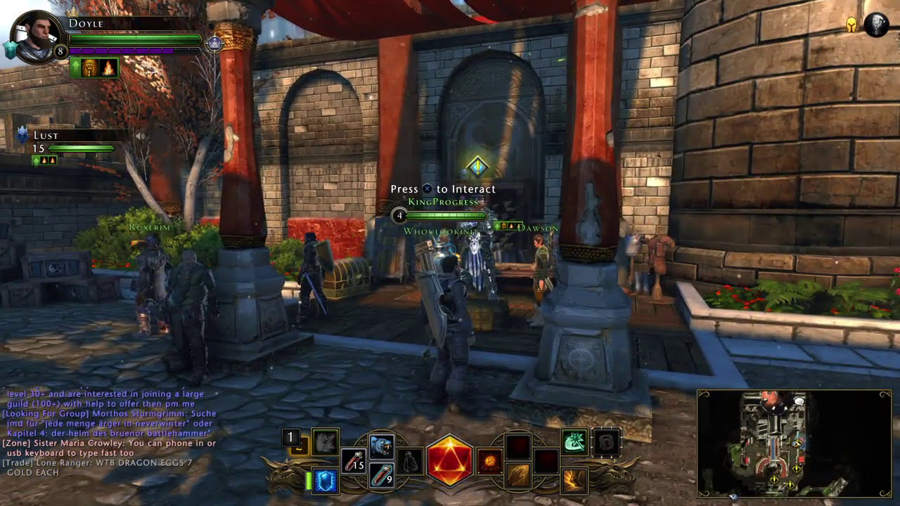 Neverwinter online multiplayer gameplay ps4
